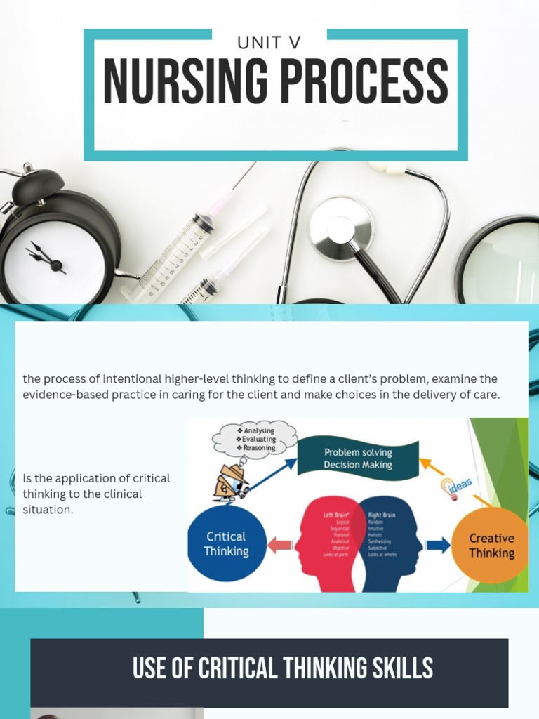 Unit v. Nursing Process Caring. Communication 1 | PDF | Physical ...