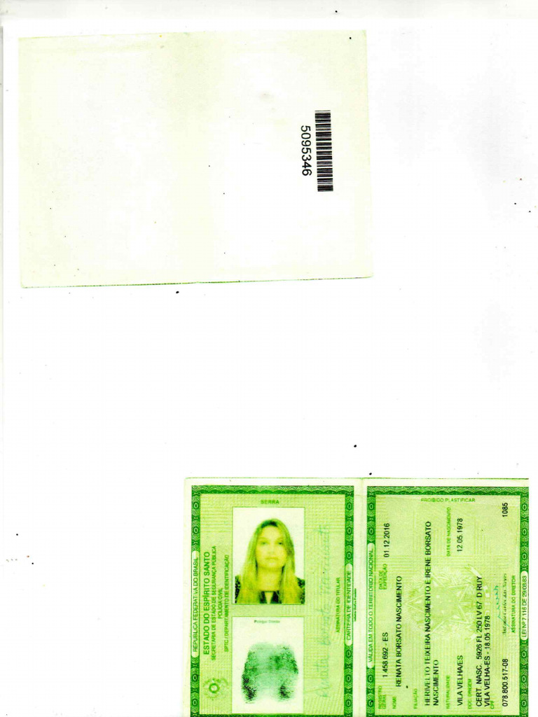 Carteira de Identidade | PDF