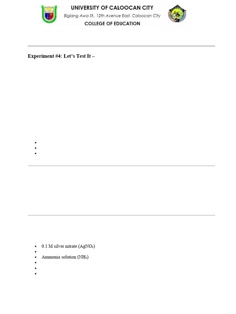 Lab Exp #6 Tollens Test | PDF | Aldehyde | Organic Chemistry
