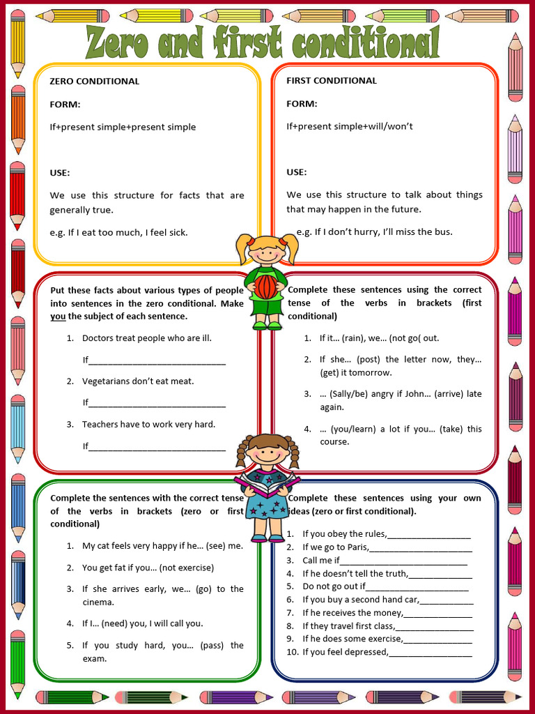 Zero and First Conditionals | PDF | Language Families | Languages
