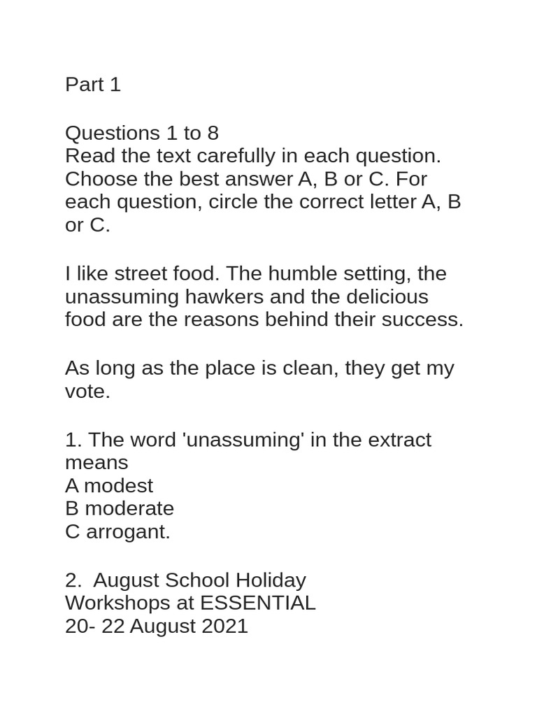 Part 1 Reading SPM - 240613 - 144248 | PDF | Memory | Cognitive Science