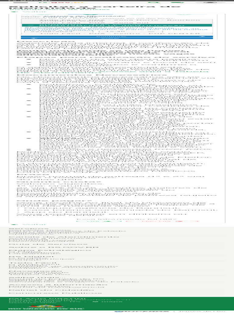 Solicitar a carteira de identidade - RS.GOV.BR -… | PDF