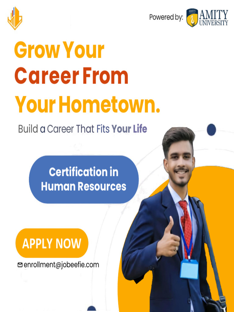 HR Certification Program Brochure | PDF