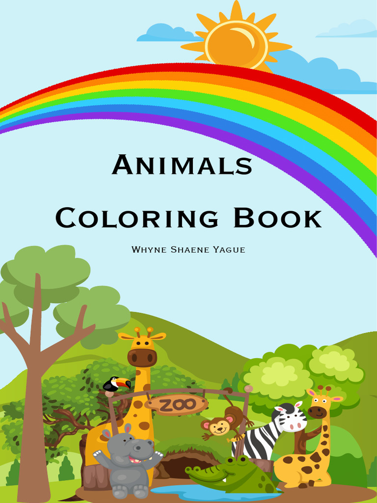 Animals Coloring Book | PDF