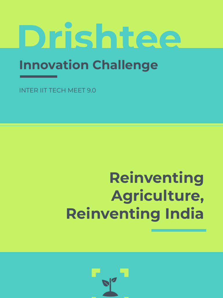Drishtee Portal: Transforming Agriculture | PDF | Business | Economies