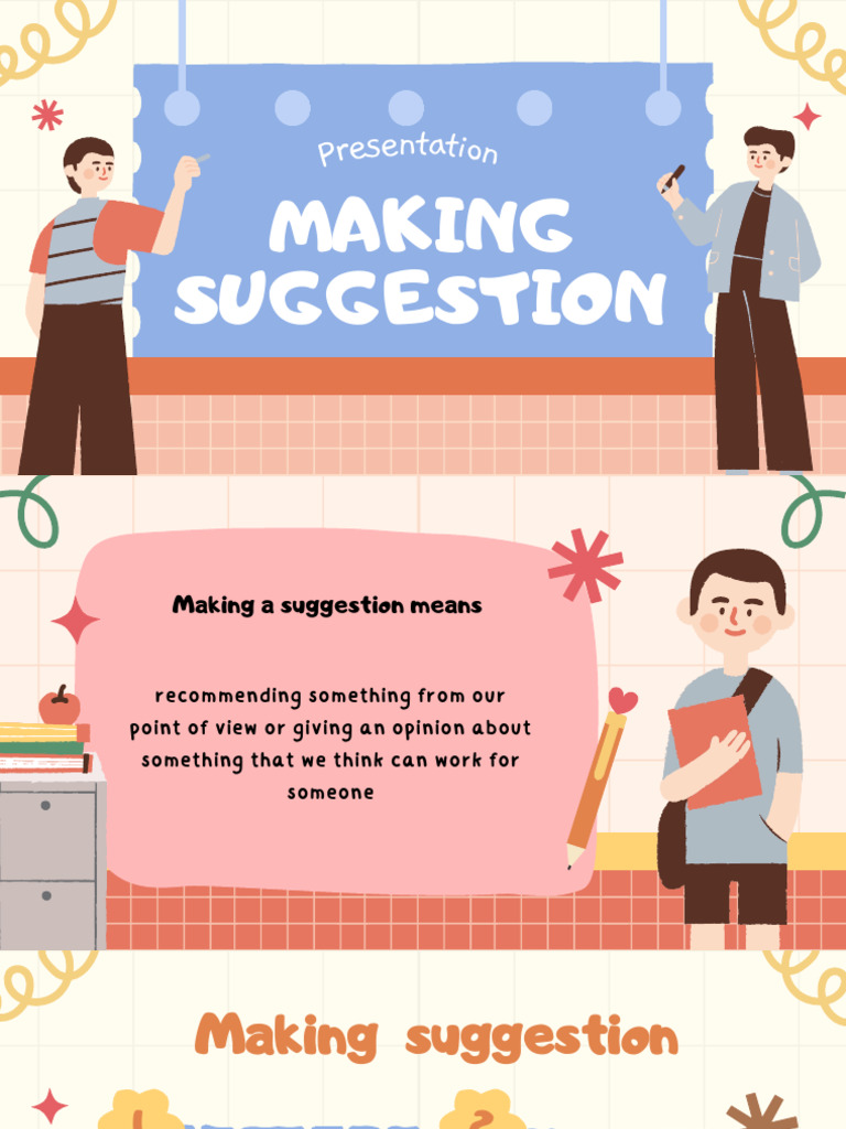 Presentation Making Suggestion | PDF