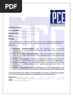 Oath of Secrecy Form | PDF | Common Law | Government