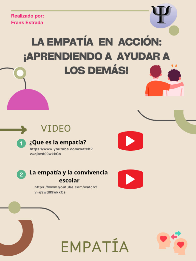 Empatía en la Educación Primaria | PDF | Empatía | Las emociones