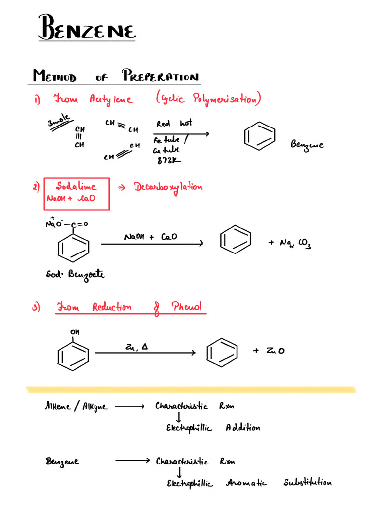 Benzene | PDF