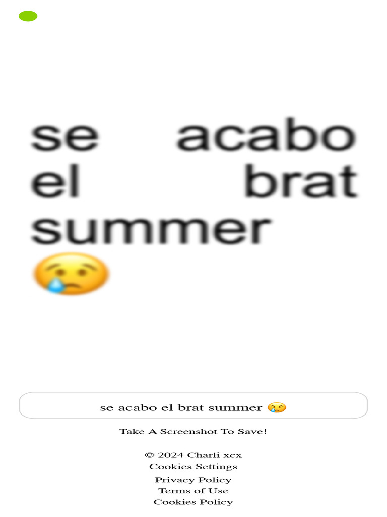 Charli XCX's Brat Summer Ends | PDF