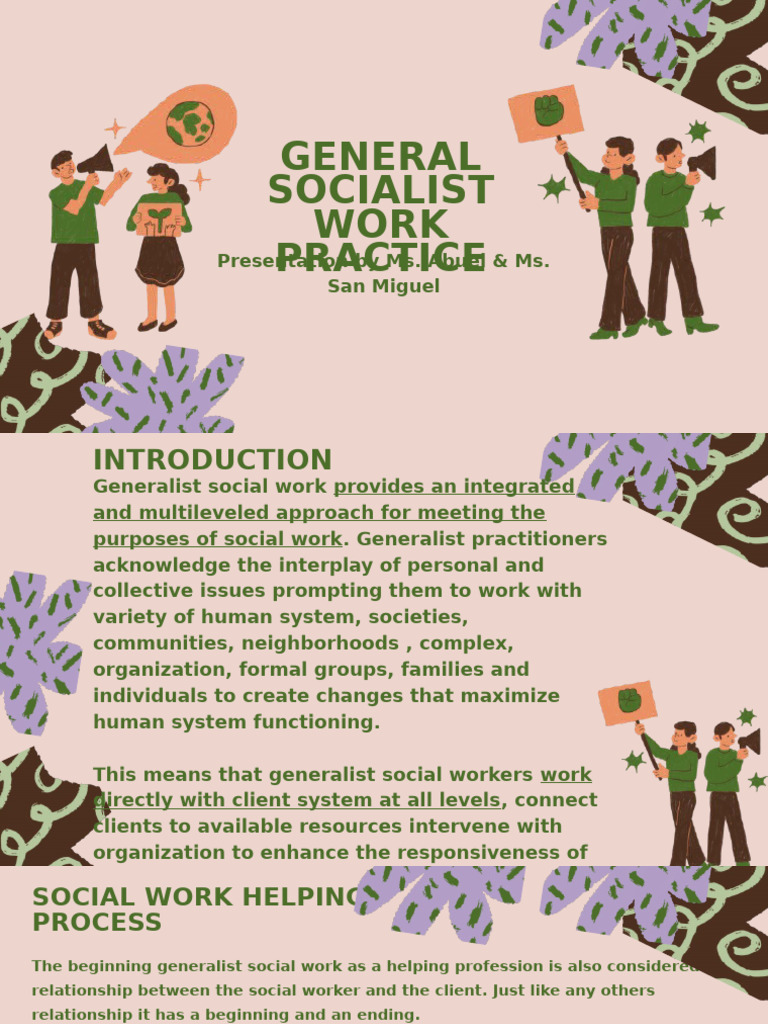 General Socialist Work Practice | PDF | Feeling | Social Work