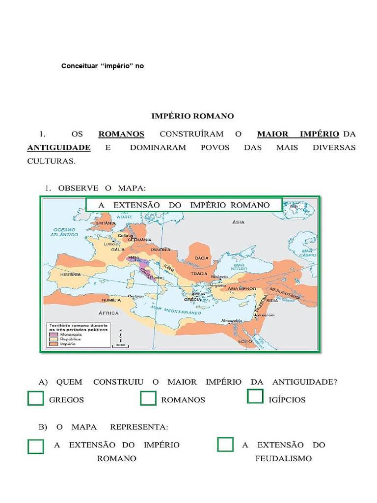 6º Ano Atividades Adaptadas Mês Setembro 3º BIMESTRE | PDF | Alexandre ...