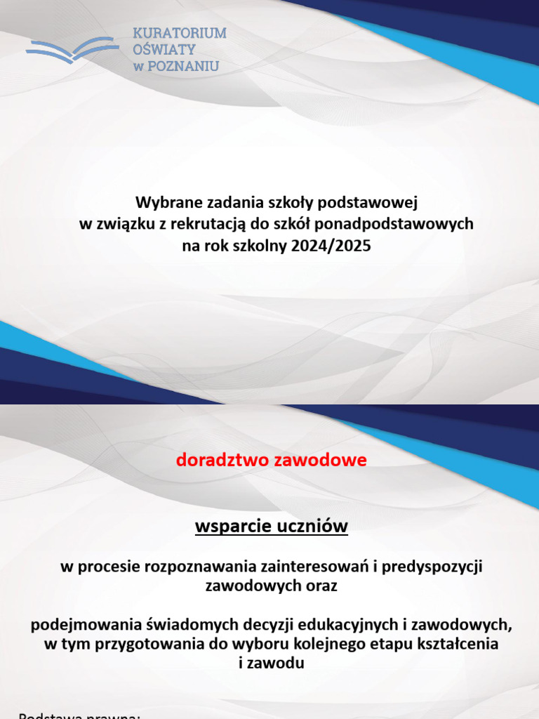 Zadania Szkoly Podstawowej | PDF