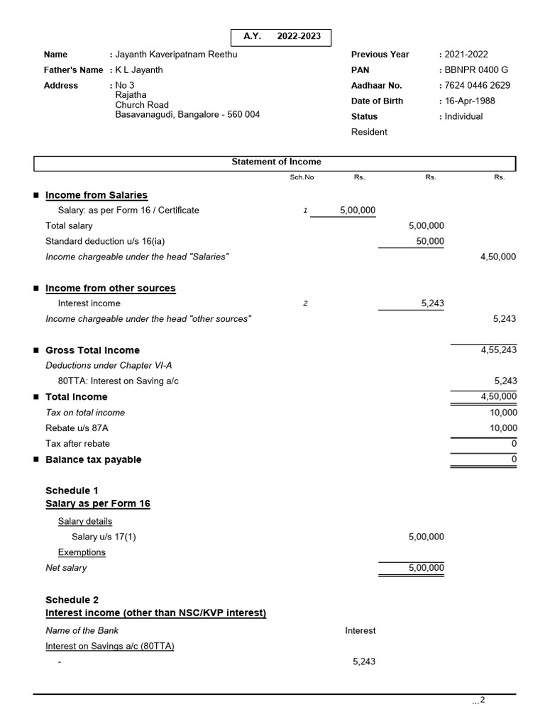 ay22-23 | PDF | Economies | Public Finance