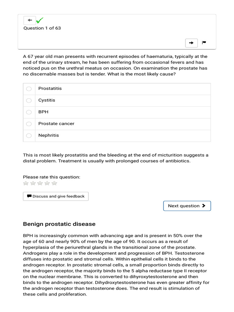 Causes and Management of Prostatitis | PDF | Medical Specialties ...
