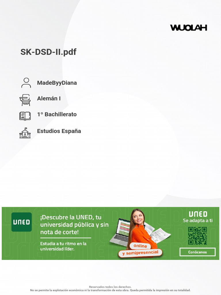 Wuolah Free SK DSD II | PDF