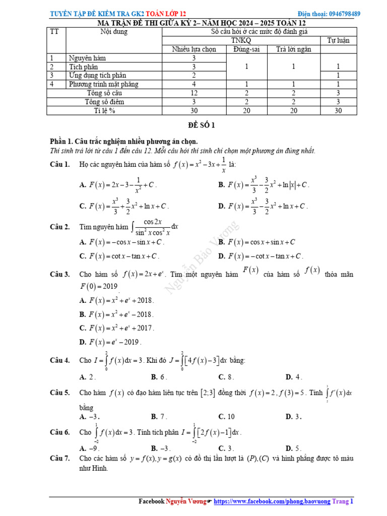 (NBV)-10 ĐỀ GK2-TOÁN 12-FORM MOI | PDF