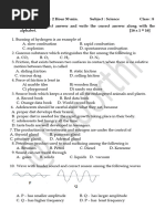 Class8 Science Diagram Questions | PDF