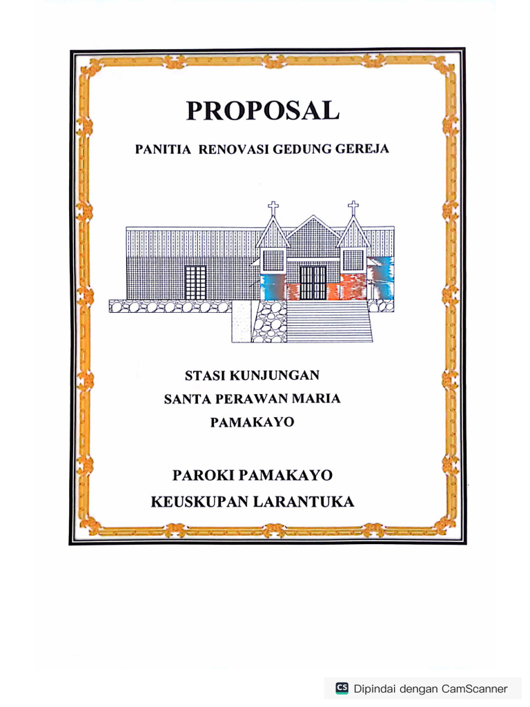Prop Renovasi Gereja Pkayo | PDF