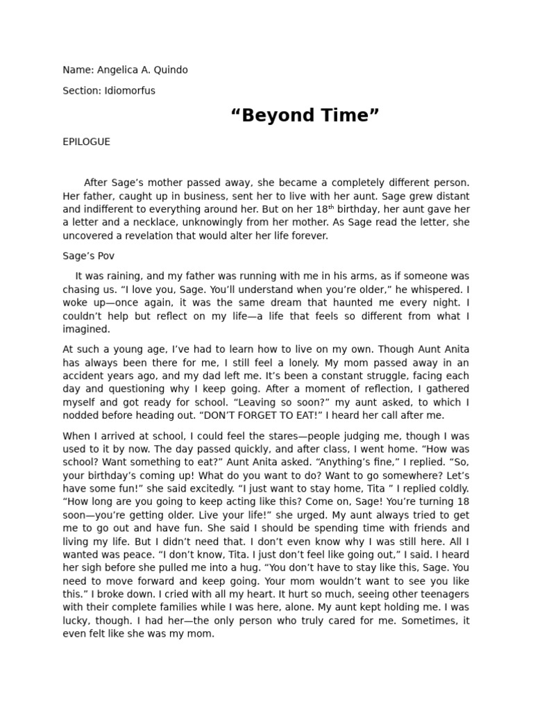 Narrative Story | PDF