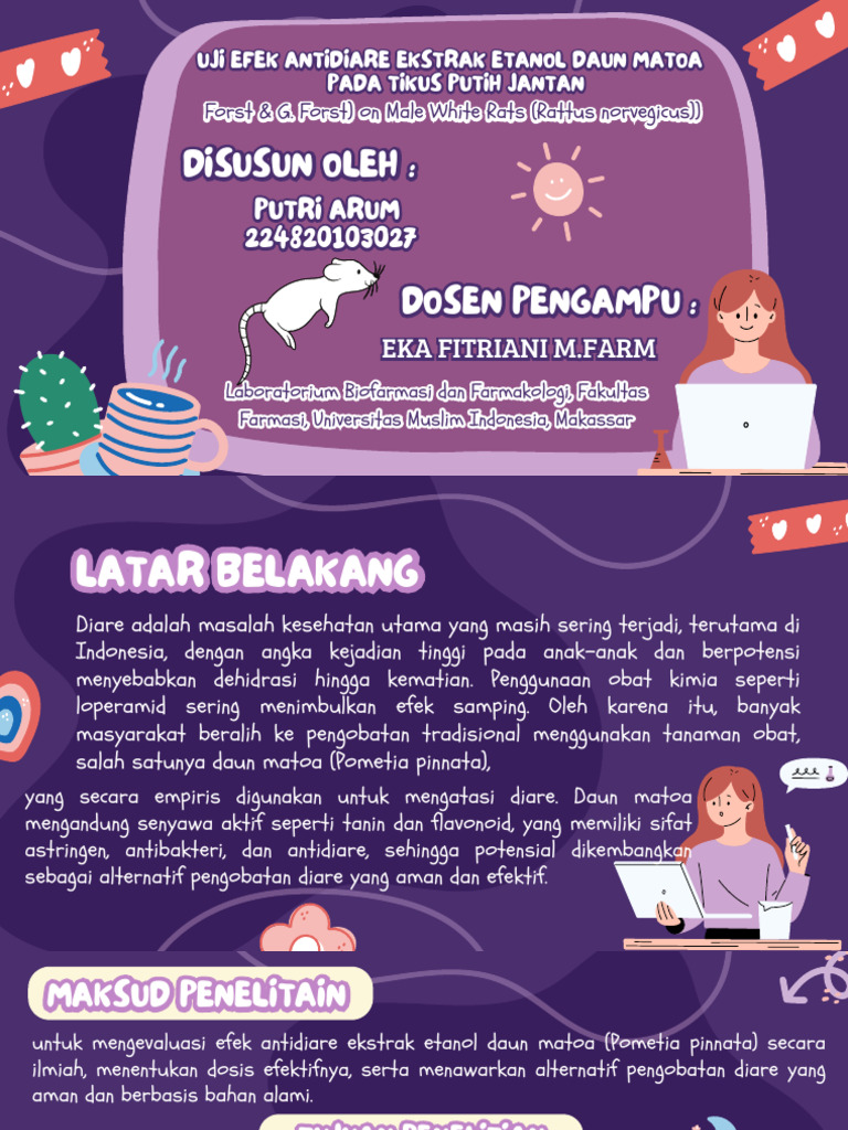 Putri Arum Uts Farmakologi Eksperimental | PDF