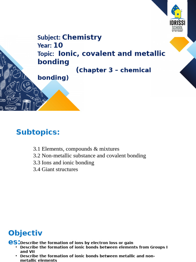 Ionic and Covalent Bonding Explained | PDF | Ion | Chemical Compounds