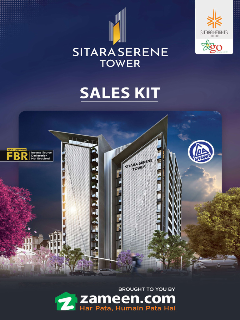 Sitara Serene Tower - 2D Sales Kit | PDF