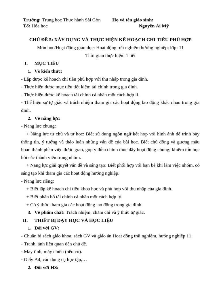 Nguyễn Ái Mỹ KHCN | PDF