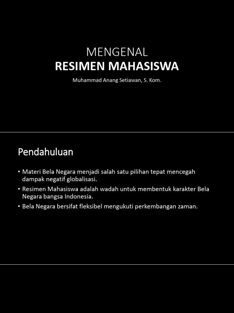 Mengenal Menwa | PDF