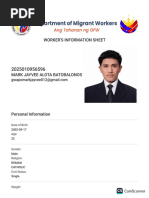 Poea Ereg Sample | PDF | Government And Personhood