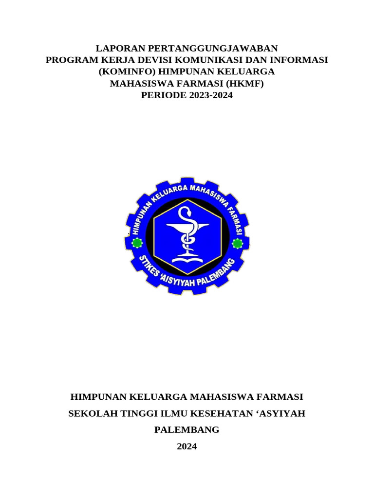 LPJ Dev. Kominfo HKMF Periode 2023-2024 - 020520 | PDF