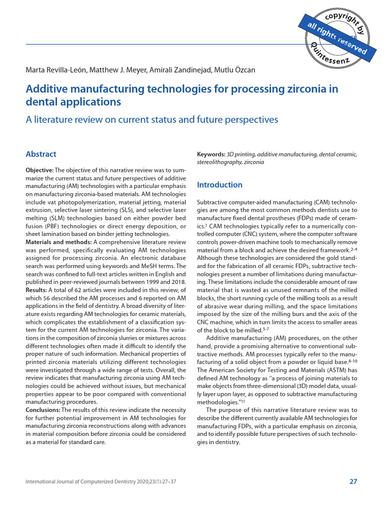Additive Manufacturing Technologies For | PDF | 3 D Printing | Materials