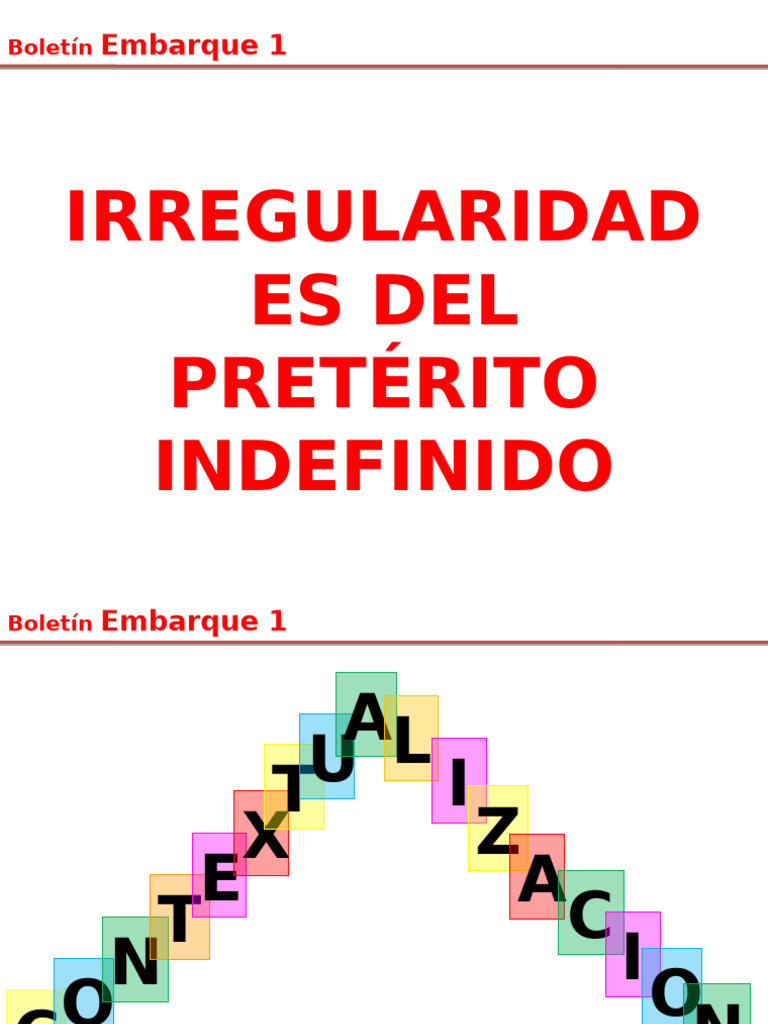 Preterito - Indefinido y Los Demostrativos | PDF | Verbo | Gramática