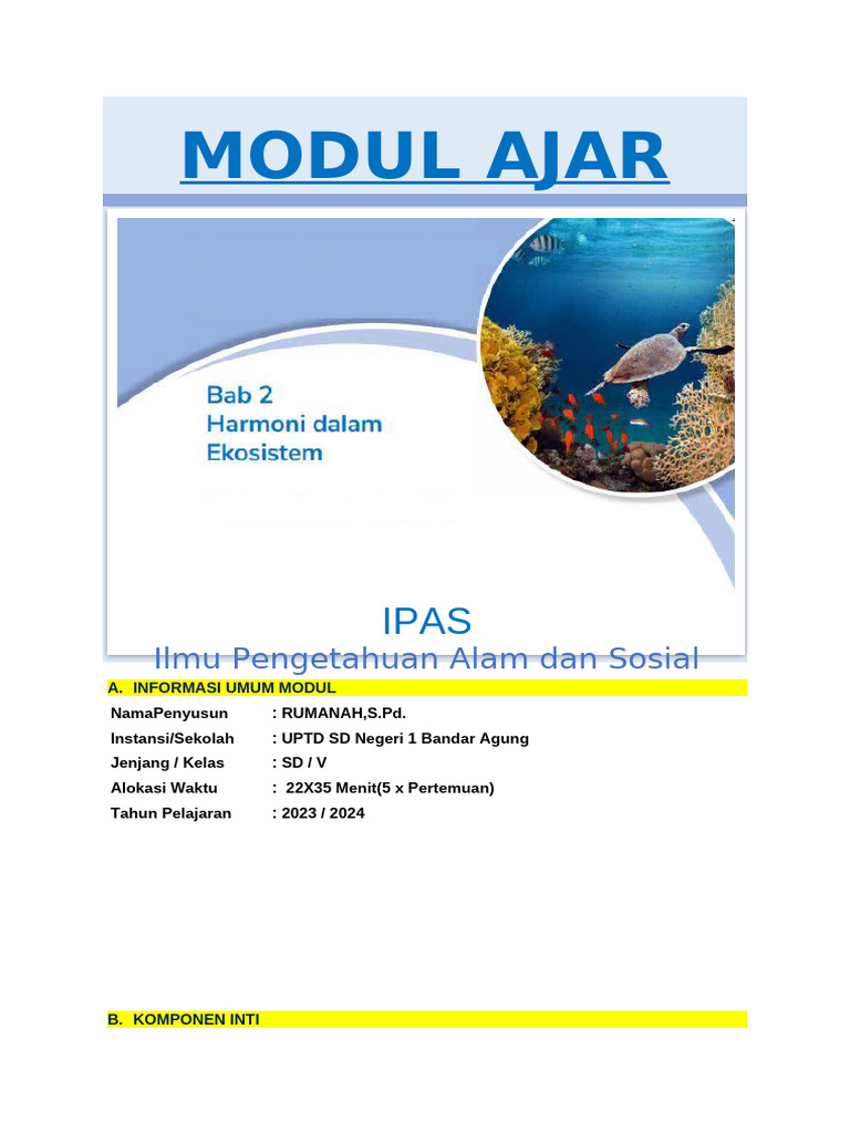 BAB 2 - MA IPAS Kls 5 (datadikdasmen.com) (1) | PDF