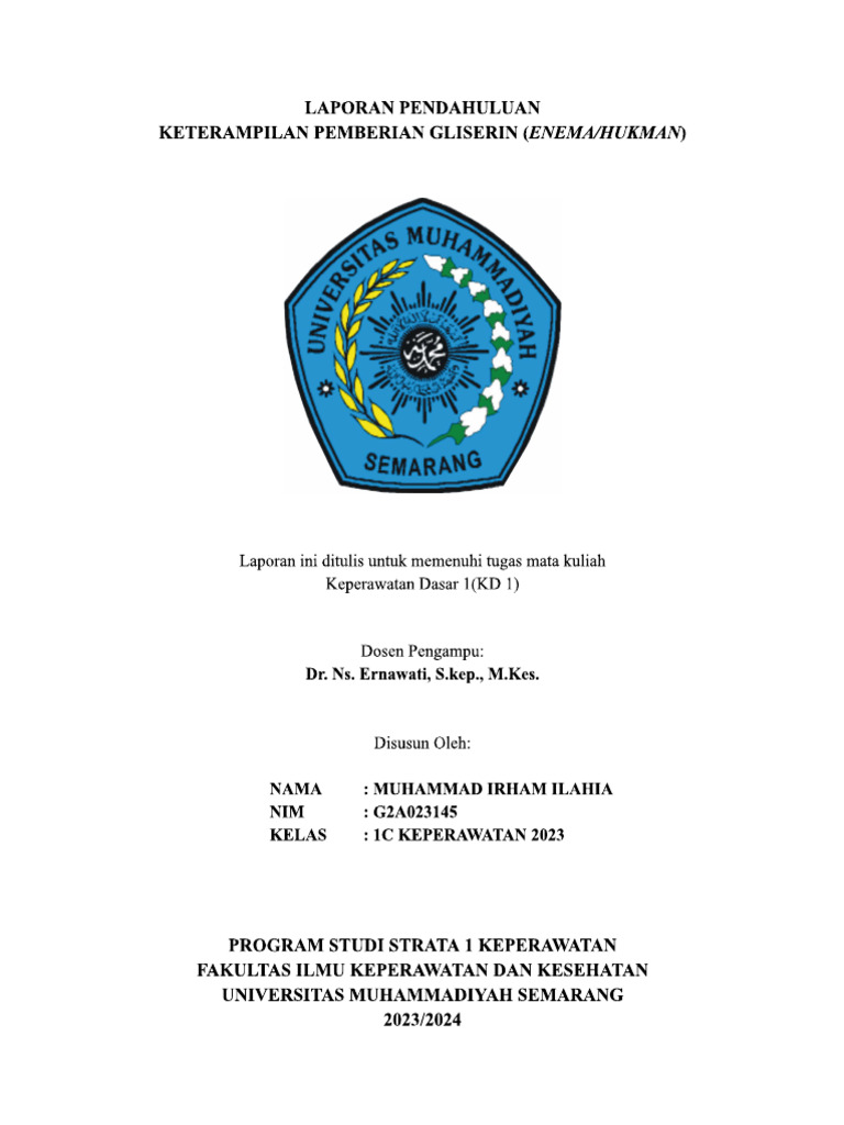 LP Gliserin Irham | PDF