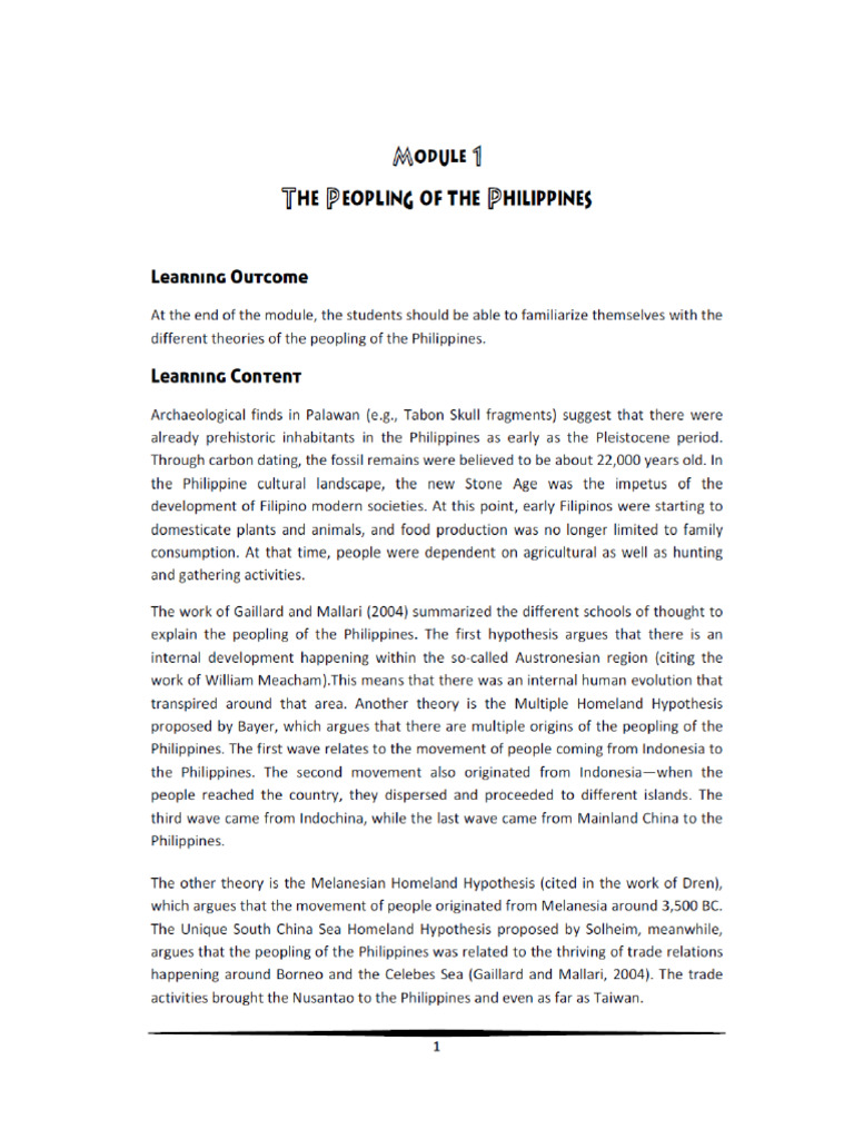 Module 1_SSP-1 | PDF