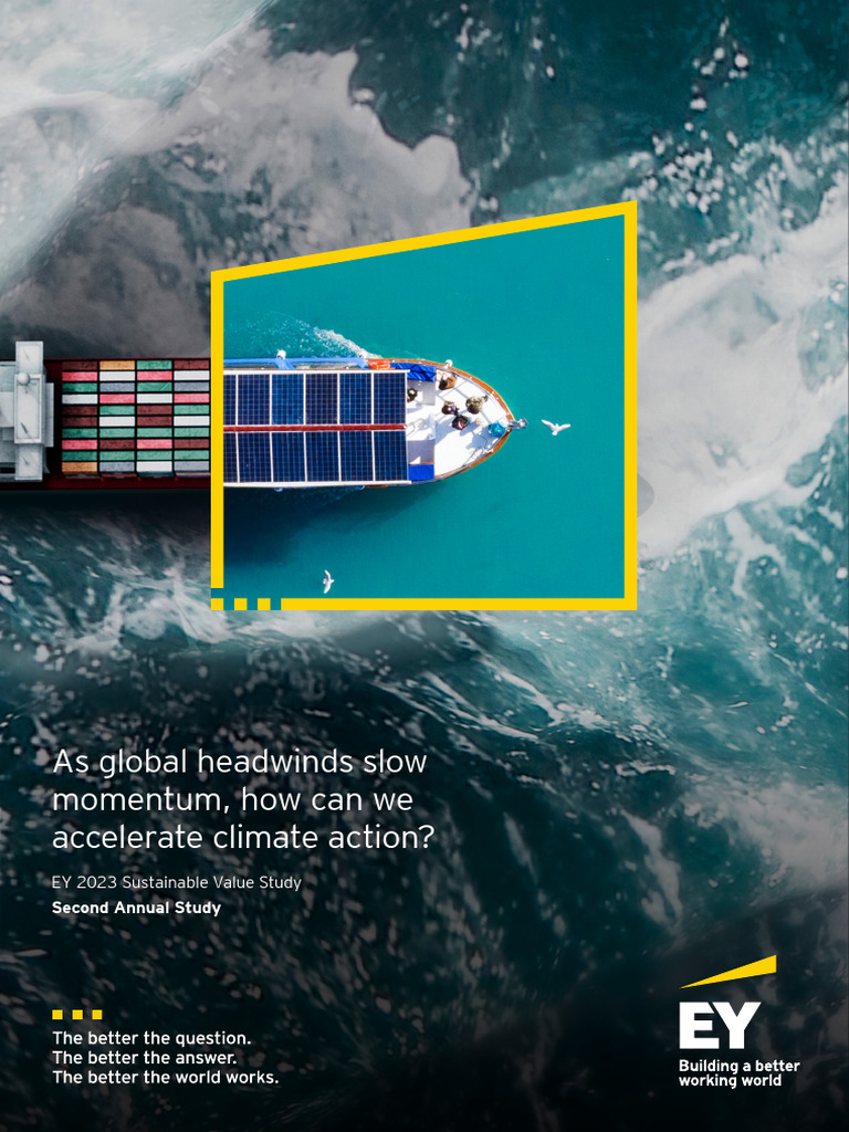 EY 2023 Sustainability Progress Report | PDF | Climate Change ...
