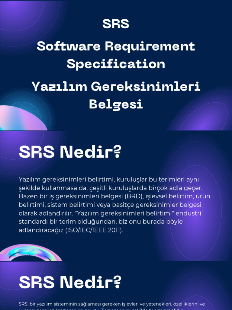 SRS (Software Requirement Specification) | PDF