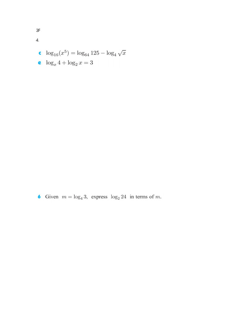 exercises 2.25 log&straight line | PDF