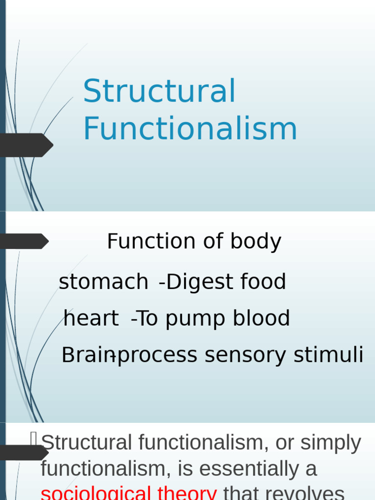 Understanding Structural Functionalism | PDF | Family | Socialization