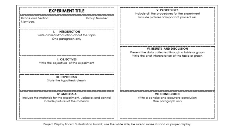 Project Display Board | PDF