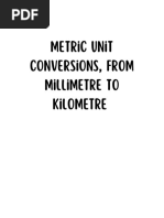 Astm Sieve - Conversion - Chart | PDF | Units Of Measurement | Metrology