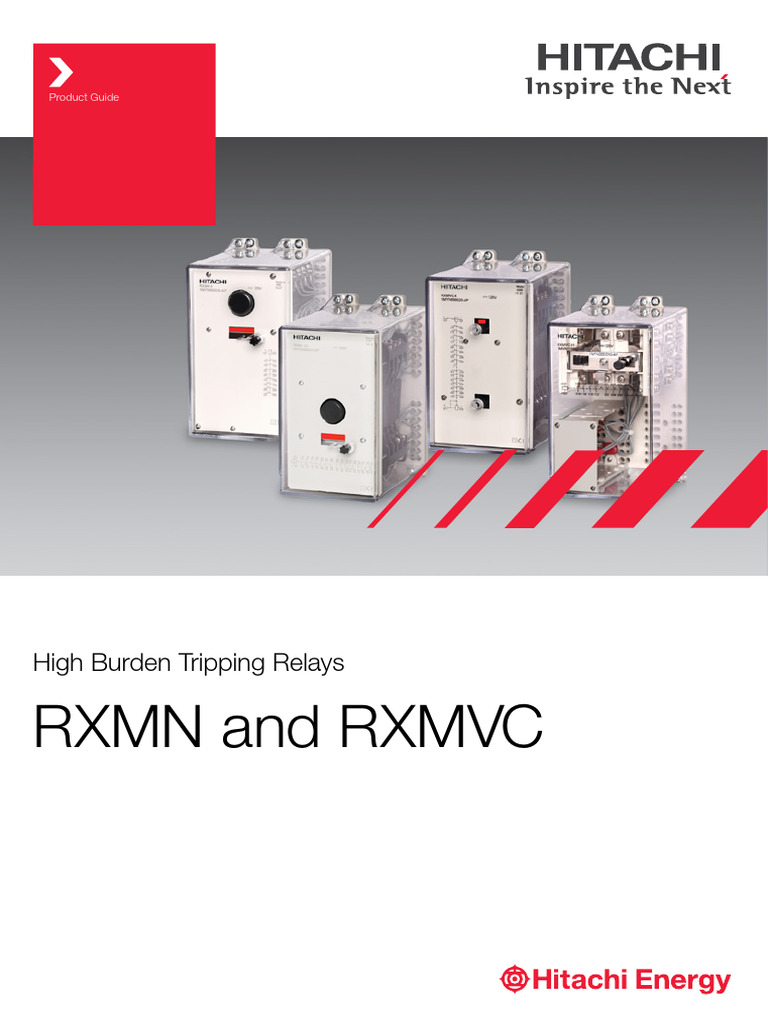 High Burden Tripping Relays Guide | PDF | Relay | Inductor