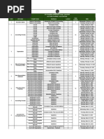Cape Timetable 2025 | PDF