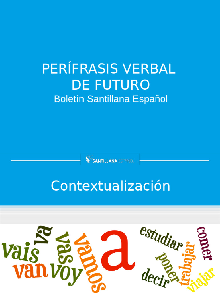 Perífrasis Verbal de Futuro en Español | PDF