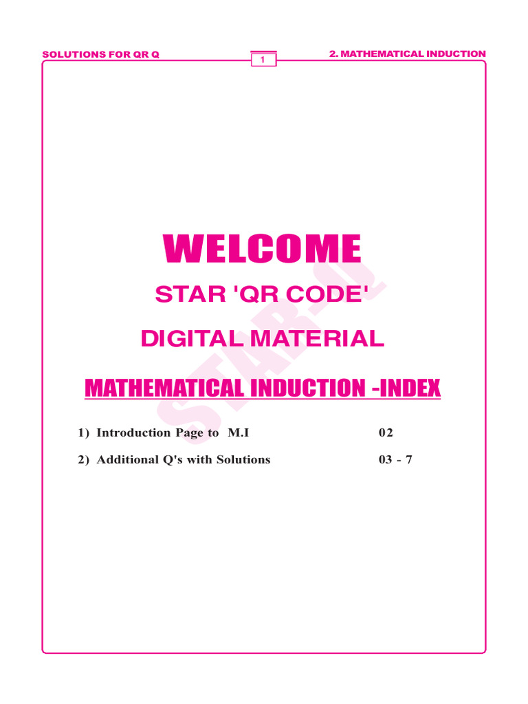2-MATHEATICAL-INDUCTION | PDF | Mathematical Proof | Logic