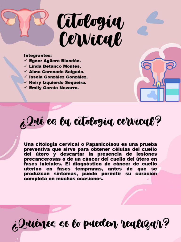 Citología Cervical en Embarazo | PDF | Cáncer de cuello uterino ...