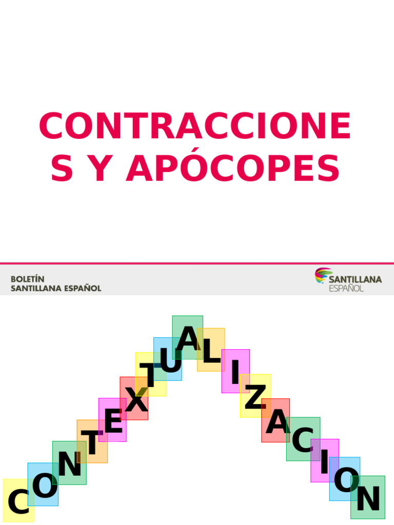 Apócope y Contracción en Español | PDF | Adjetivo | Sustantivo
