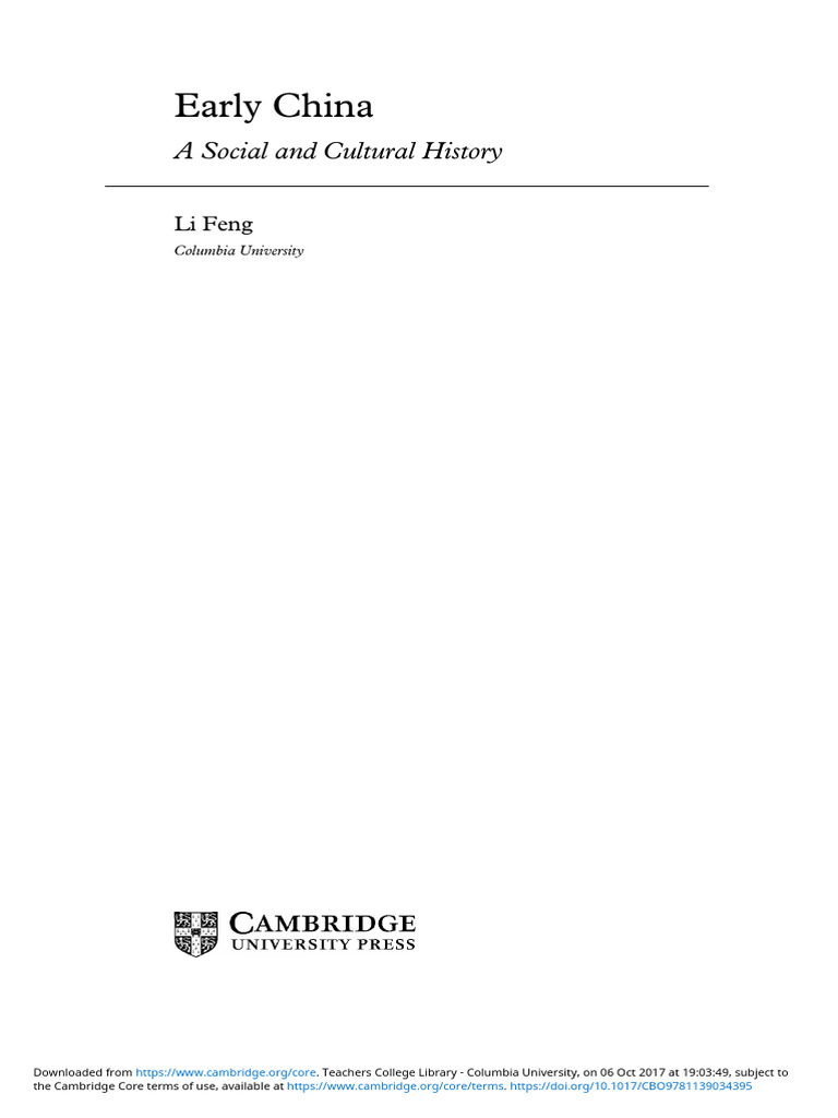 The Qin Unification and Qin Empire | PDF
