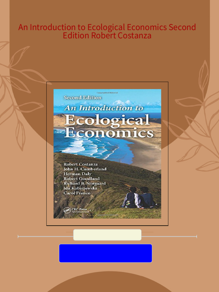 Get An Introduction to Ecological Economics Second Edition Robert ...